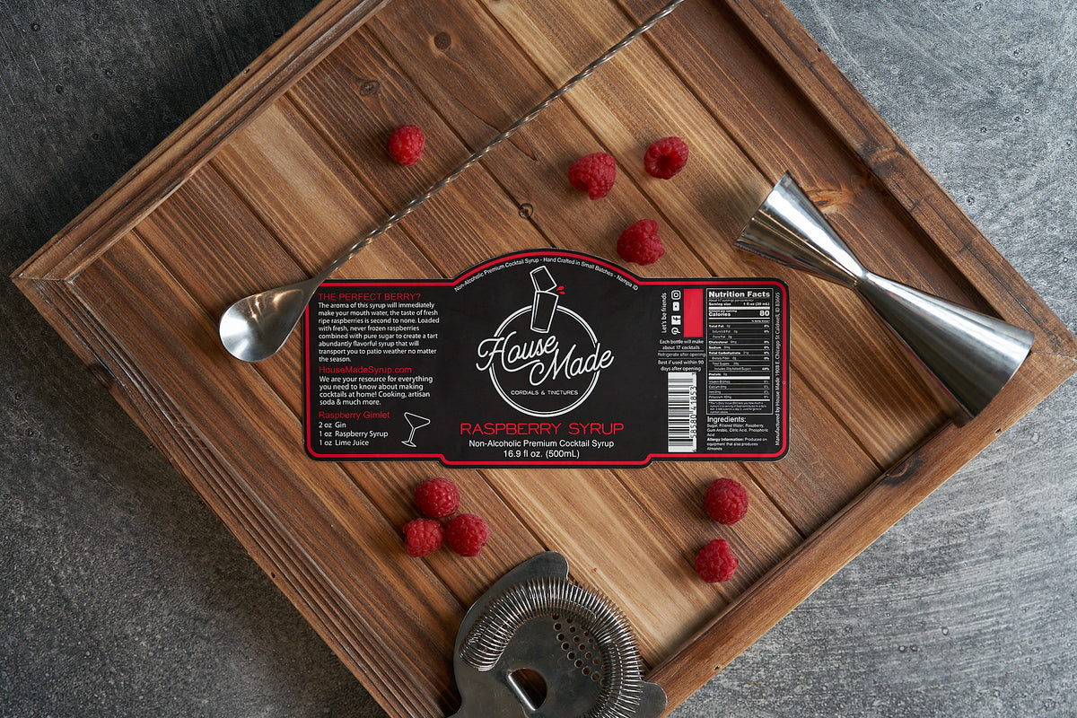 Raspberry Syrup – House Made Syrup