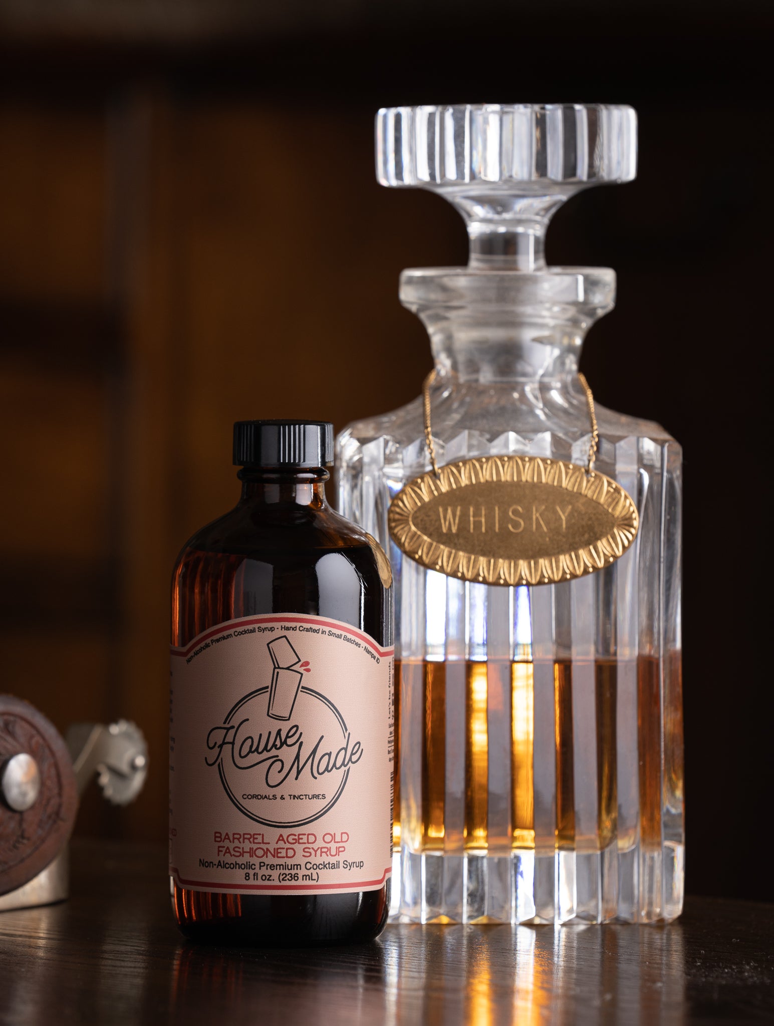 Barrel Aged Old Fashioned Syrup – House Made Syrup
