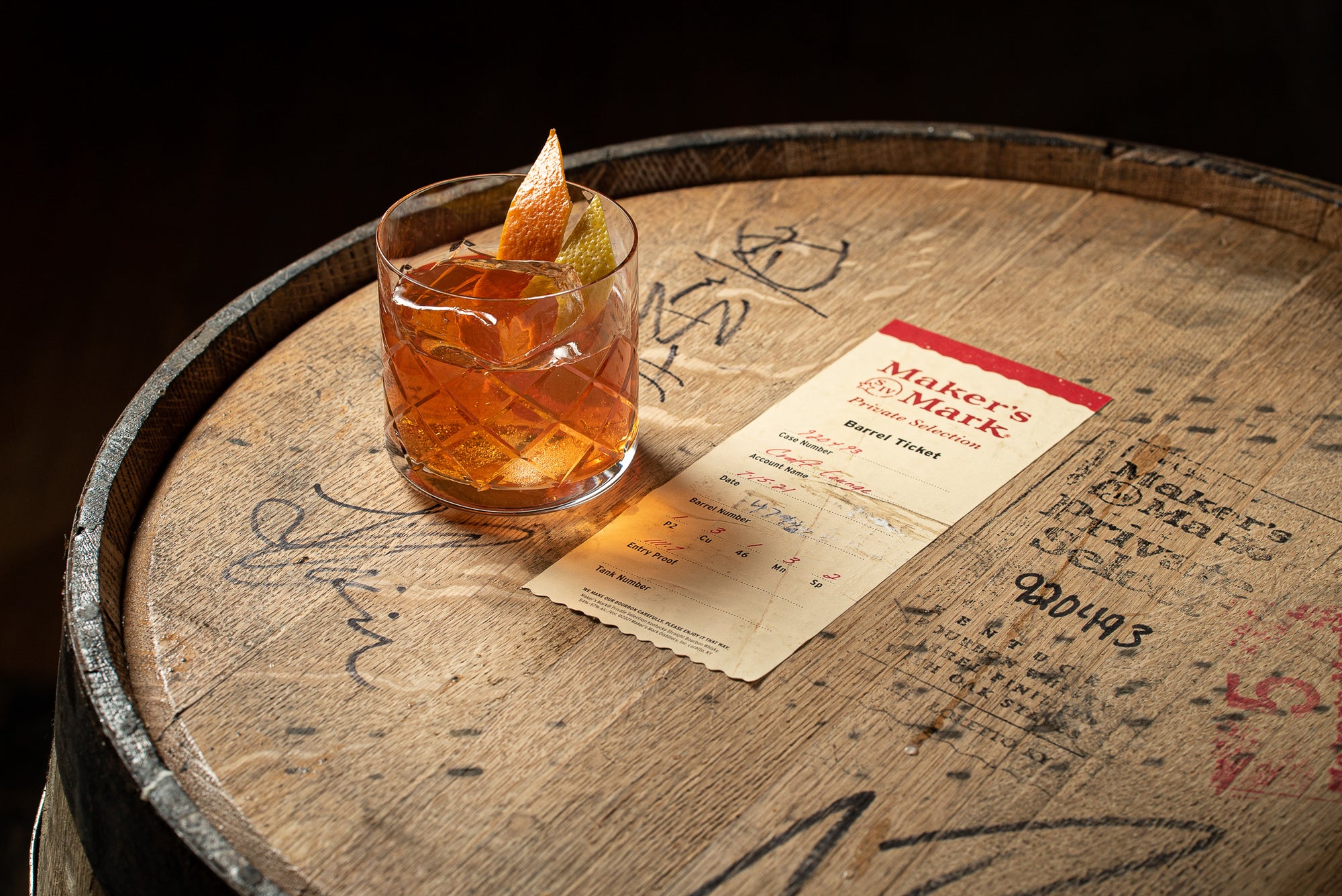 Barrel Aged Old Fashioned Syrup – House Made Syrup